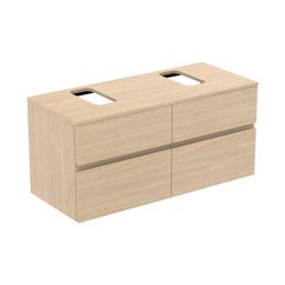 Ideal Standard Finesse Schrank mit Konsolenplatte B: 120,2 H: 55,8 T: 50,5 cm, 4 Ausz&uuml;ge, E3506US,