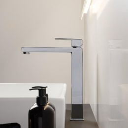 Mariner Quadra Waschtischarmatur mit erh&ouml;htem Armaturenk&ouml;rper, QUA0052-CR,