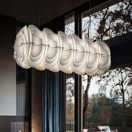 Slamp Fiordlys Pendelleuchte, LED, FRDSXXLWHT01T00LINEU, Linear 24 Vdc