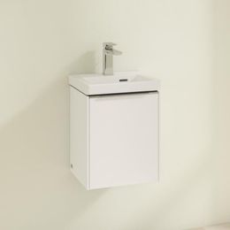 Villeroy & Boch Villeroy & Boch Subway 3.0 Schrank mit G&auml;stebecken, 1 T&uuml;r, 437037RW+C58400VE,