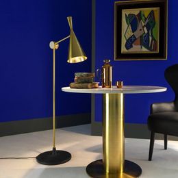 Tom Dixon Beat Stehleuchte, LED, BLF11BR+LEDFC11UN,