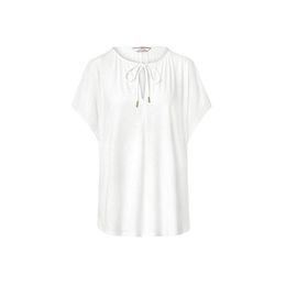 Tchibo - Blusenshirt mit Bindeband - Damen - Gr. M - wei&szlig;