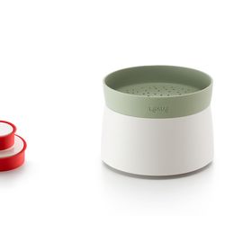 LEKUE L&eacute;ku&eacute;-Gem&uuml;seburger-Kit - wei&szlig;