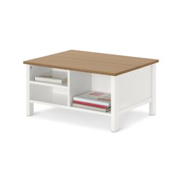 Tchibo - Couchtisch mit Klappenfunktion - 80x60x40cm - braun -