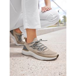 Heine Witt Damen Sneaker, taupe-grau, Gr&ouml;&szlig;e 39