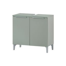 Tchibo - Waschbeckenunterschrank &raquo;Smilla&laquo; - 63,5x32x61cm - silber - Holz / Metall / Kunststoff