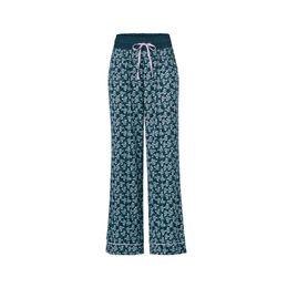 Tchibo - Relaxhose - Damen - Gr. M - dunkelblau/gebl&uuml;mt