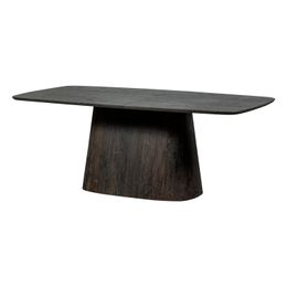 Tchibo - Woood Esstisch &raquo;Leah&laquo; dunkelbraun - 200x105x76cm - dunkelbraun - Holz