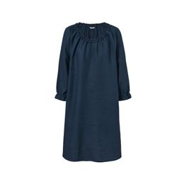 Tchibo - Leinenkleid - Damen - Gr. L - dunkelblau