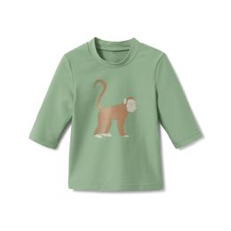 Tchibo - Kinder-Shirt mit UV-Schutzfaktor 80 - Gr. 110/116 - beige/print