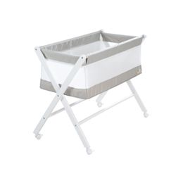 Roba Klappbares Stubenbett - 53,5x95x75,5cm - wei&szlig; -