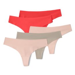 Tchibo - 5 Magic-Cut-Strings - Damen - Gr. M - olivgr&uuml;n