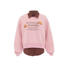 HOMEBASE Sweatshirt und Bluse Damen Gr&ouml;&szlig;e XS/S braun / orange / pink / schwarz