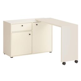 Tchibo - 2-in-1-Drehtischschrank &raquo;Lovund&laquo; - 104,5x39x75,5cm - schwarz - Holz / Metall / Kunststoff