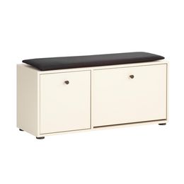 Tchibo - Schuhbank &raquo;Lovund&laquo; - 98,5x33x47cm - schwarz - Holz / Metall / Kunststoff