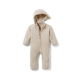 Tchibo - Baby-Strickfleece-Overall - Baby - Gr. 62/68 - beige