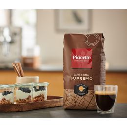 Piacetto Supremo Caff&egrave; Crema - 1x 1 kg Ganze Bohne - Intensit&auml;t: 5/6