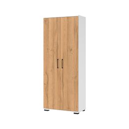 Tchibo - Aktenschrank &raquo;Profi&laquo; gro&szlig; - 80x40x200cm - braun - Holz