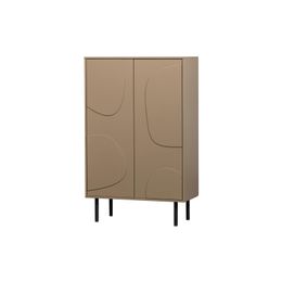 Tchibo - Woood Lagerschrank &raquo;Cadiz&laquo; aus Kiefernholz - 85x40x135cm - braun - Holz