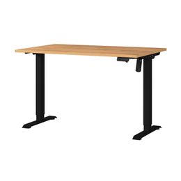 Tchibo - Elektrischer Schreibtisch &raquo;Profi&laquo; - 1x14,5x96,5cm - schwarz - Holz / Metall