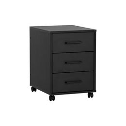 Tchibo - Rollcontainer &raquo;Ruby&laquo; - 40x50x57cm - schwarz - Holz / Metall / Kunststoff