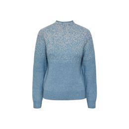 Tchibo - Pullover mit Glitzerstrick - Damen - Gr. L - silber