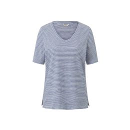 Tchibo - Gestreiftes Shirt - Damen - Gr. M - blau/gestreift