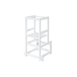 Roba Lernturm - 45x47x90cm - wei&szlig; - Holz