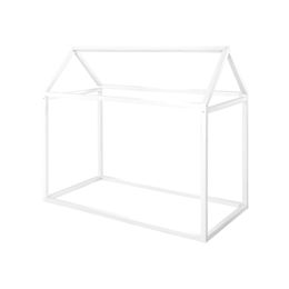 Roba Hausbett - 77x146x134cm - wei&szlig; - Holz