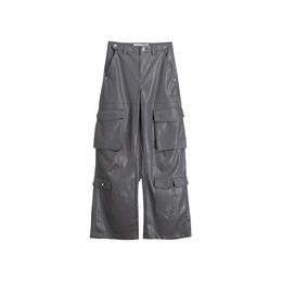 Bershka Cargo Pants female Grey size XL