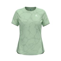 Odlo Zeroweight Engineered Chill-Tec T-Shirt Bekleidung Damen gr&uuml;n XS