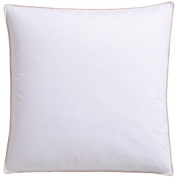 Federkissen OBB "Emilias", wei&szlig;, B:80cm L:80cm, Bezug: 100% Baumwolle. F&uuml;llung: 70% Federn, 30% Daunen, Kopfkissen, Bettwaren hergestellt im Schwarzwald, allergikerfreundlich