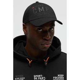 Baseball Cap CAMP DAVID, Damen, schwarz, Baumwollmischung, bedruckt, Caps, mit verst&auml;rktem Schirm