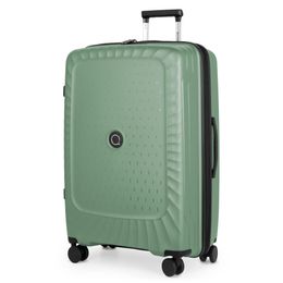 Hartschalen-Trolley Hauptstadtkoffer "Kotti, verschiedene Farben und Größen", Gr. B/H/T: 50cm x 75cm x 32cm 106 l, grün (mint), Kunststoff, Koffer, Hartschalen Koffer Reisegepäck mit TSA-Zahlenschloss