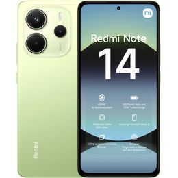 Xiaomi Smartphone "Redmi Note 14", grün, 128 GB, Mobiltelefone