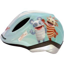 Kinderfahrradhelm Levior "Sorgenfresser" Gr. S, blau (hellblau), Helme, Kinder, S Kopfumfang: 46cm - 51cm
