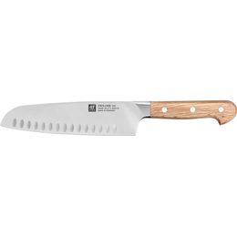 Santokumesser Zwilling "Pro Cornelia Poletto", beige (natur), Klingenlänge 18cm, Stahl, Kochmesser, Made in Germany, Sonderschmelze, Geschmiedet