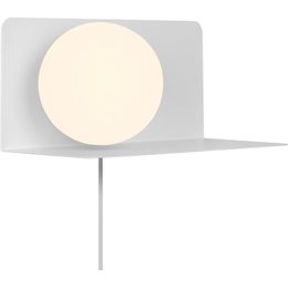 Nordlux Wandleuchte "Lilibeth", wei&szlig;, 1, &Oslash; 15cm H: 16cm, 1 Stk., Leuchten, Wandleuchte