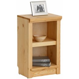 Standregal Home Affaire "Soeren Stege", beige (gelaugt, geölt), H:67cm, Regale, Aus massiver Kiefer, Maße (B/T/H:) 40/29/67 cm