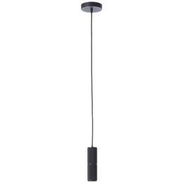 Brilliant Pendelleuchte "Marty", braun (sand schwarz), 1, Ø 12cm, 1 Stk., Leuchten, LED-Pendellampe, 132 cm, GU10, 350 lm, 3000 K