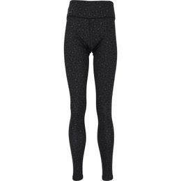 Sporthose Endurance "Borary", Jungen, Gr. 152, EURO-Größen, schwarz (schwarz, blau), 100% Polyester, bedruckt, lang, Hosen Sporthose, mit stilvollem Druck