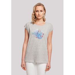 T-Shirt F4NT4STIC "Disney Frozen 2 Trust Your Journey", Damen, Gr. S, grau (erdgrau), Obermaterial: 100% Baumwolle, regular fit, Rundhals, ohne B&uuml;ndchen, Shirts T-Shirt, Print