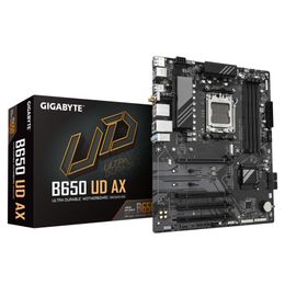 Gigabyte Mainboard "B650 UD AX Motherboard - Unterstützt AMD Ryzen 9000 Serie CPUs, 6+2+2", schwarz, B:27,1cm H:8,1cm T:34,2cm, Mainboards