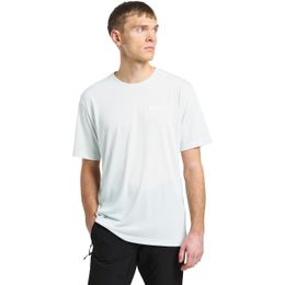 T-Shirt Jack Wolfskin "VONNAN S/S T M", Herren, Gr. S (48), grau (cool, grau), Oberstoff 100% POLYESTER, Shirts