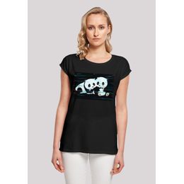 T-Shirt F4NT4STIC "Tao Tao Retro", Damen, Gr. 4XL, schwarz, Obermaterial: 100% Baumwolle, regular fit, Rundhals, ohne B&uuml;ndchen, Shirts T-Shirt, Retro, Heroes of Childhood, TV Serie