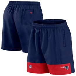 Sporthose Fanatics "Fanatics Shorts New England Patriots Woven", M&auml;dchen, Gr. M, US-Gr&ouml;&szlig;en, blau, 100% Nylon, Hosen Sporthose