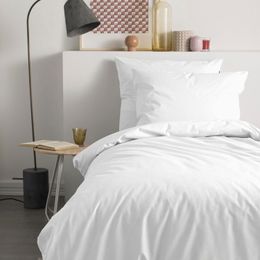 Bettw&auml;sche Cinderella "Morning", wei&szlig;, B/L: 135cm x 200cm, Flanell, B/L: 80cm x 80cm, 2 Stk., Flanell, Obermaterial: 100% Baumwolle, Bettw&auml;sche, Bettw&auml;sche, Cinderella