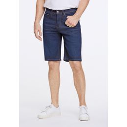 JACK'S INN 54 Shorts JACK’S "JACK'S Jeans-Shorts", Herren, Gr. L, blau (raw navy), Obermaterial: 89% Baumwolle, 9% Polyester, 2% Elasthan, regular fit, Hosen