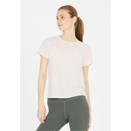 ENDURANCE ATHLECIA Funktionsshirt ATHLECIA "Pacy V2", Herren, Gr. 36, wei&szlig;, 93% Polyester, 7% Elasthan, unifarben, normal, Rundhals, Shirts Funktionsshirt, aus atmungsaktivem Material