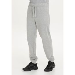 Sweathose CRUZ "Regent", Herren, Gr. 3XL, US-Gr&ouml;&szlig;en, grau (hellgrau), 60% Baumwolle, 40% Polyester, unifarben, lang, Hosen Sweathose, in meliertem Design
